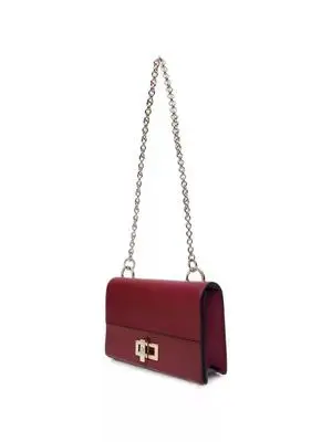 Furla Grained-leather Tote Bag - Red
