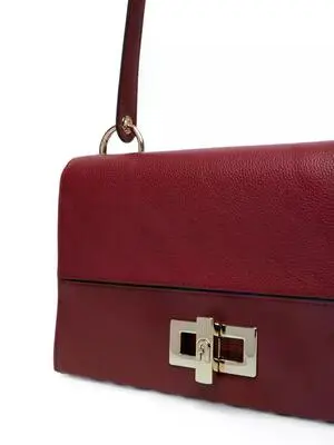 Furla Grained-leather Tote Bag - Red
