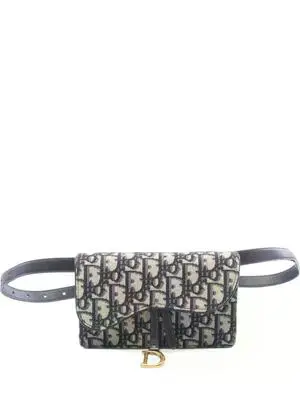 Dior 2010 Saddle Oblique Mini Bag