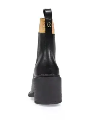 ALVIERO MARTINI 1° CLASSE Geo Map-panel Ankle Boots