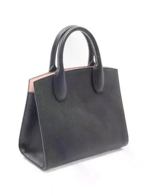 FERRAGAMO 2020s The Studio Box Leather Tote Bag