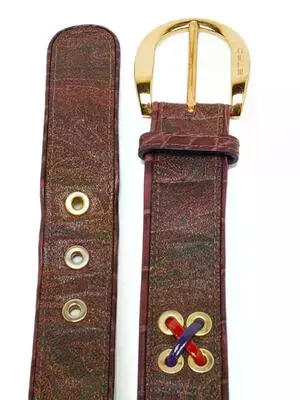 Etro Engraved Belts For Women