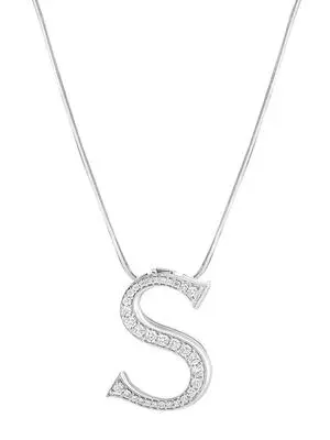 ASHNA MEHTA Medium Diamond Initial Bag Charm