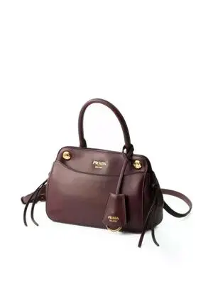 Prada Carry Mini Leather Handbag