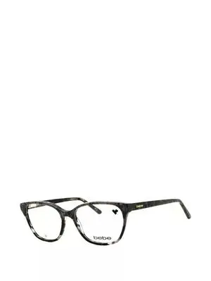 Bebe Lace-print Rectangle-frame Glasses