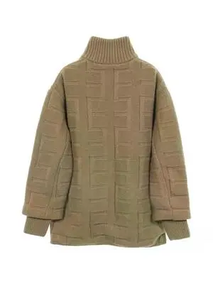 Hermès 2010s H-pattern Cardigan - Green