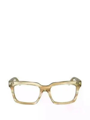 FERRAGAMO Rectangle-frame Glasses - Neutrals