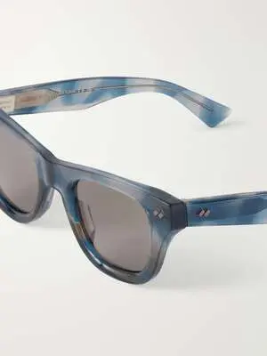 Bottega Veneta Bold Ribbon Stud D-frame Recycled-acetate Sunglasses
