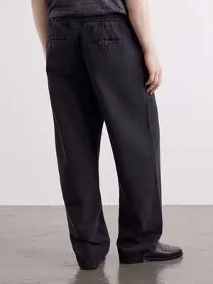 A KIND OF GUISE Samurai Straight-leg Cotton-jersey Trousers