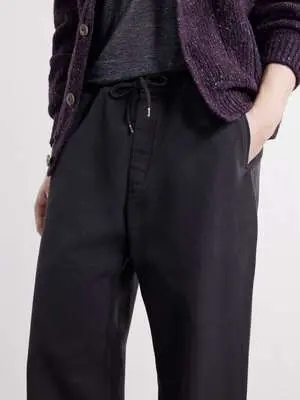 A KIND OF GUISE Samurai Straight-leg Cotton-jersey Trousers