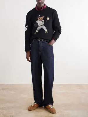 Polo Ralph Lauren Mlb Intarsia Wool Sweater