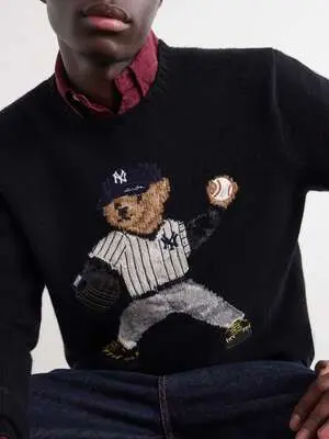 Polo Ralph Lauren Mlb Intarsia Wool Sweater