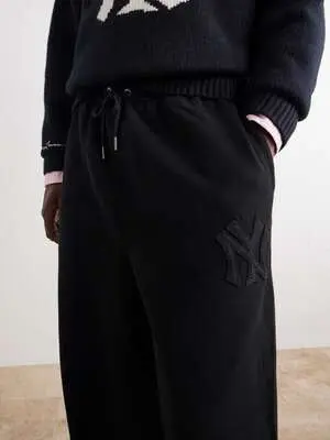Polo Ralph Lauren Mlb Straight-leg Cotton-blend Fleece Sweatpants
