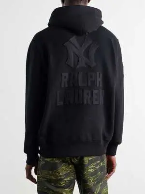 Polo Ralph Lauren Mlb Appliquéd Cotton-blend Jersey Hoodie