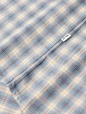 Nn07 Deon 5465 Checked Organic Cotton-flannel Shirt