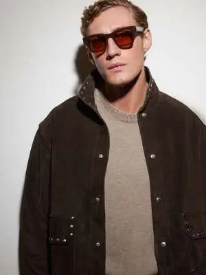 JACQUES MARIE MAGE Dealan 53 Square-frame Acetate Sunglasses