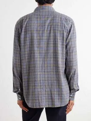 Hartford Paul Checked Cotton-flannel Shirt