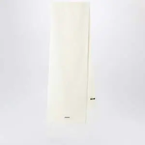 Jacquemus Jacquemus Ivory White Mohair And Alpaca Carro Scarf Women White