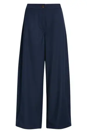 EMME Virgola Wide Leg Career Pants