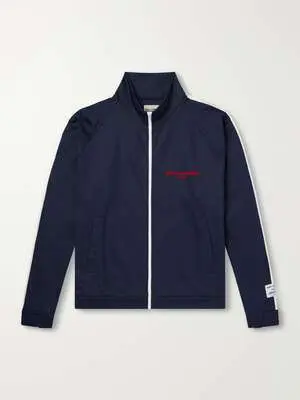 GALLERY DEPT. Logo-appliquéd Jersey Track Jacket - Navy