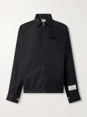 GALLERY DEPT. Montecito Logo-embroidered Shell Jacket - Black