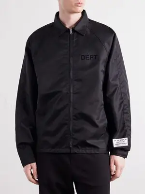 GALLERY DEPT. Montecito Logo-embroidered Shell Jacket - Black