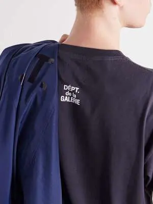 GALLERY DEPT. Logo-appliqué Cotton-jersey T-shirt