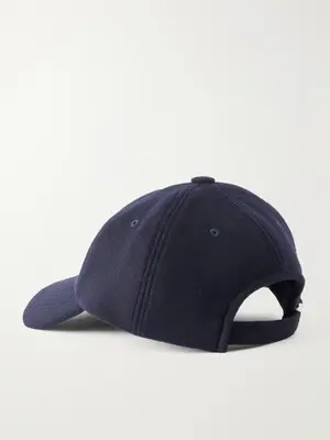 FULLCOUNT Logo-appliquéd Wool-blend Cap
