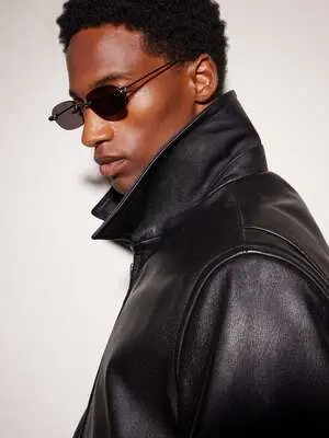 Cartier Trinity De Square-frame -tone Sunglasses