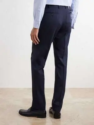 Canali Straight-leg Wool-blend Trousers