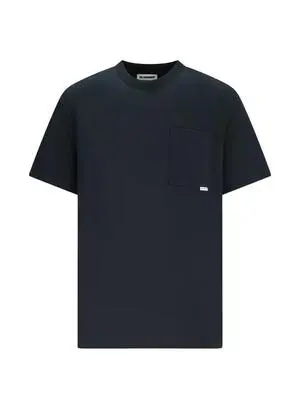 JIL SANDER Chest-pocket T-shirt - Blue