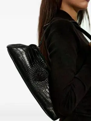 Kurt Geiger Kensington Croc-effect Leather Shoulder Bag