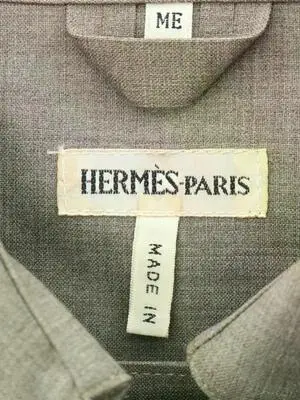 Hermès 2010s Double-breasted Belted Coat