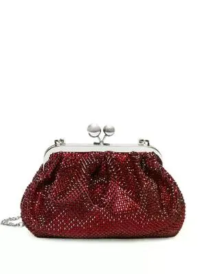 Max Mara Pasticcino Crystal-embellished Shoulder Bag