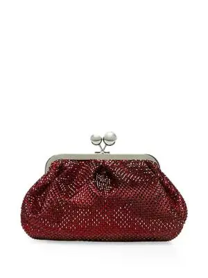 Max Mara Pasticcino Crystal-embellished Shoulder Bag