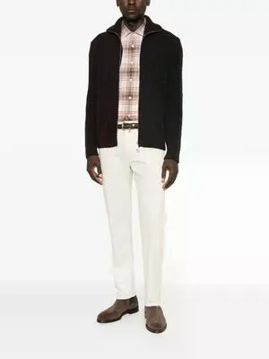 JACOB COHЁN Logo-patch Straight-leg Jeans