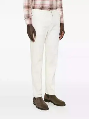 JACOB COHЁN Logo-patch Straight-leg Jeans