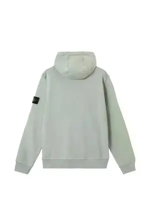 Stone Island Logo-patch Zip-up Hoodie