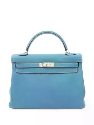 Hermès 2007 32 Kelly Handbag - Blue