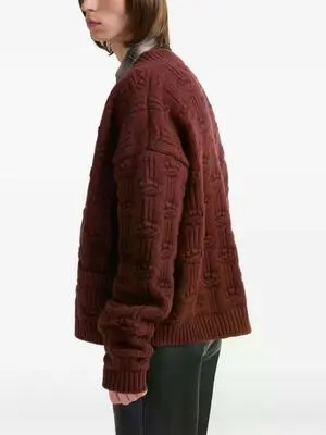 Marni Fisherman Wool-cashmere Cardigan