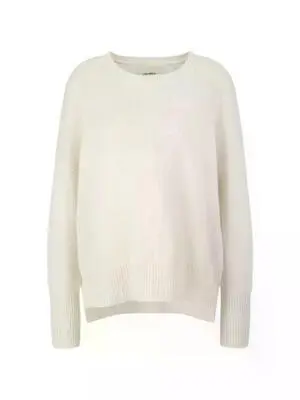 LISA YANG Mila Crew-neck Drop-shoulder Sweater