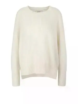 LISA YANG Mila Crew-neck Drop-shoulder Sweater