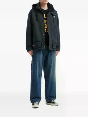 CHOCOOLATE Logo-patch Hooded Jacket