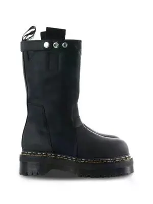 Rick Owens X Dr Martens Quad Sole Pull On Boots - Black