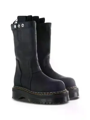 Rick Owens X Dr Martens Quad Sole Pull On Boots