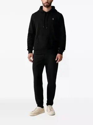 TRUSSARDI Logo-embroidered Drawstring Hoodie