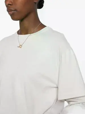 AGOLDE Lois Layered-sleeve T-shirt