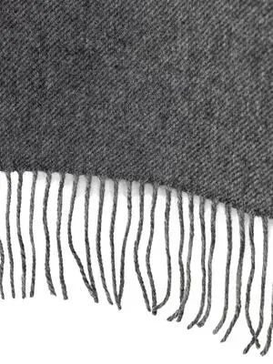 TRUSSARDI Gentle Society Logo-print Fringed Scarf