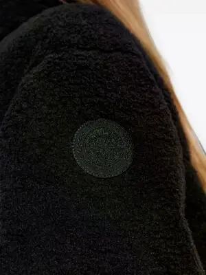 Canada Goose Fallon Fleece-textured Puffer Jacket - Black