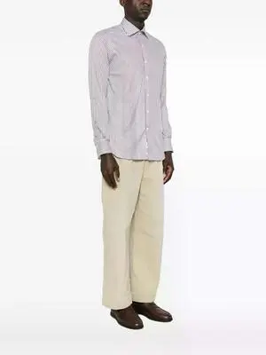 ALESSANDRO GHERARDI Striped Cotton Shirt